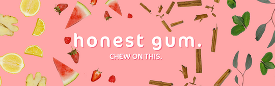 Honest Gum Natural Chewing Gum - Chew Plastic Free!