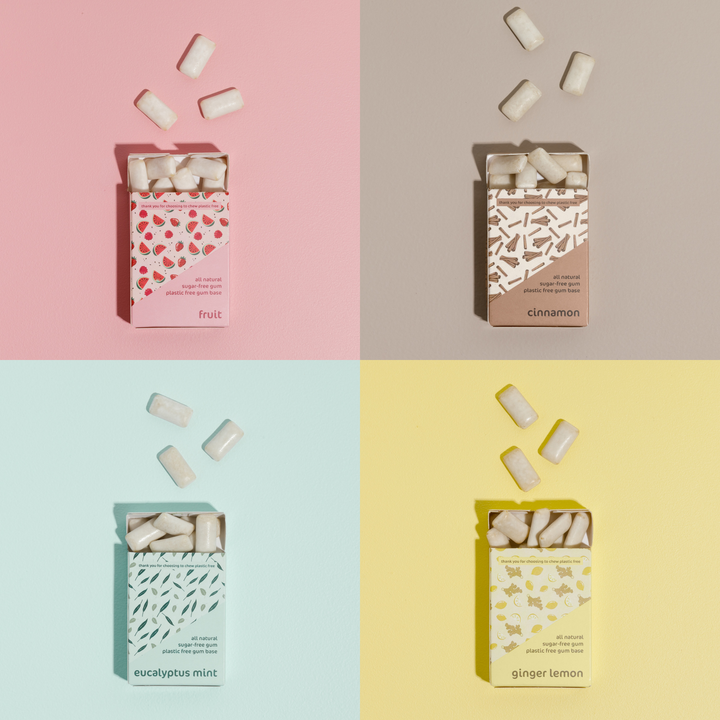 Honest Gum Natural Chewing Gum - Chew Plastic Free!